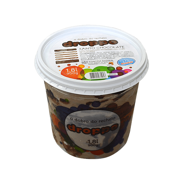 Gemelli Sorvetes - Droppo Santo Chocolate